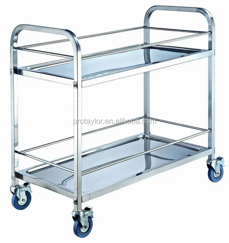 Good Quality Stainless Steel 3-tiers Food Service Trolley(prd-l3) - Buy ...