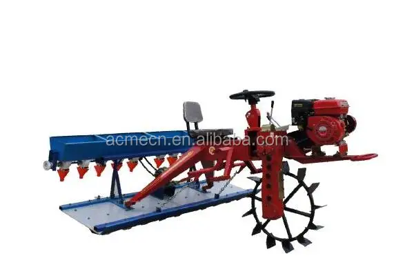 Automatic Gasoline Riding Rice Seed Planting Machine 10 Rows Rice ...