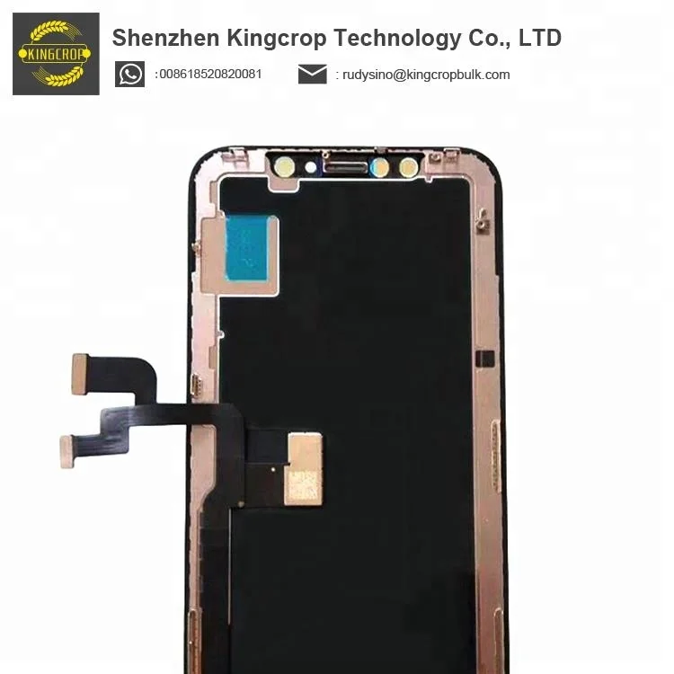 Kingcrop Oled Mobile Phone Lcds For Iphone X Lcd Display Touch Screen ...