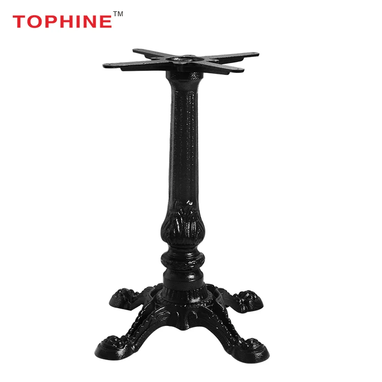 Tophine Furniture Wholesale Antique Style Cross Cast Iron Table Leg ...