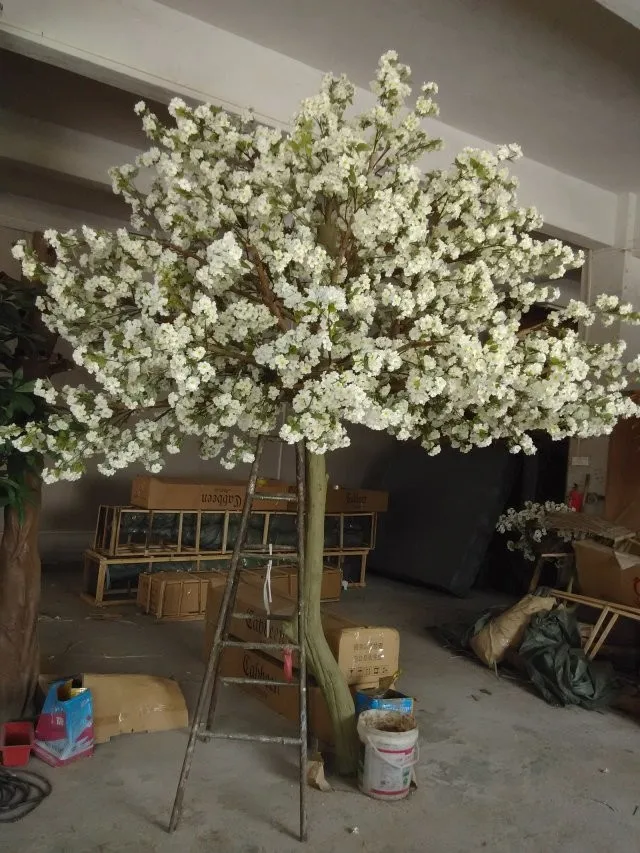Large Plastic Trees - High Simulation Artificial Cherry Blossom