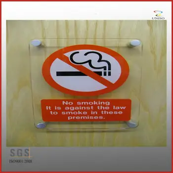Acrylic No Smoking Sign / Acylic Sign Board - Buy Acrylic No Smoking ...