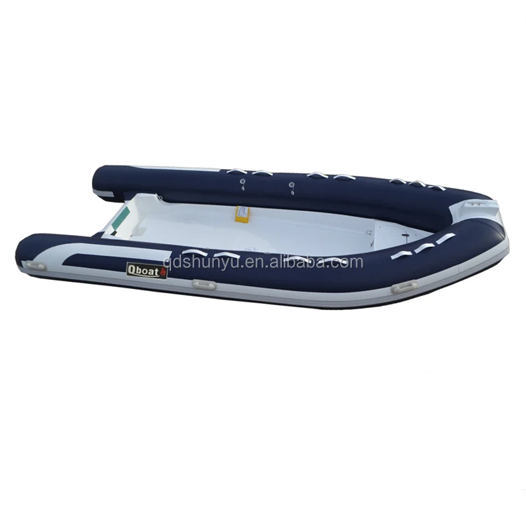 Ce 15ft Qboat Fiberglass V Hull Inflatable Rib Boats Made In China ...