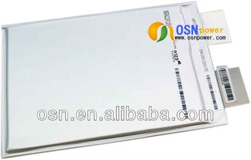 Lifepo4 A123 APP72161227 20Ah Prismatic Cells for Renewable Energy ...
