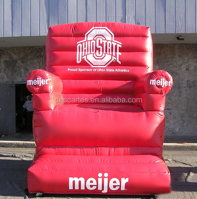 11ft Tall Inflatable Chairs/giant Inflatable Red Sofa with Logo ...