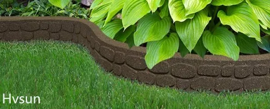 Durable Outdoor Rubber Edging for Garden & Landscape