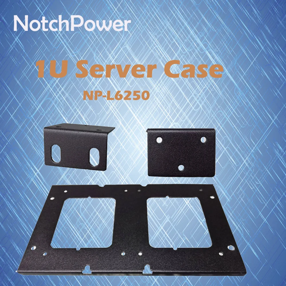 19inch Rack Mount Router 1u Network Case - 6 LAN Port Firewall Chassis