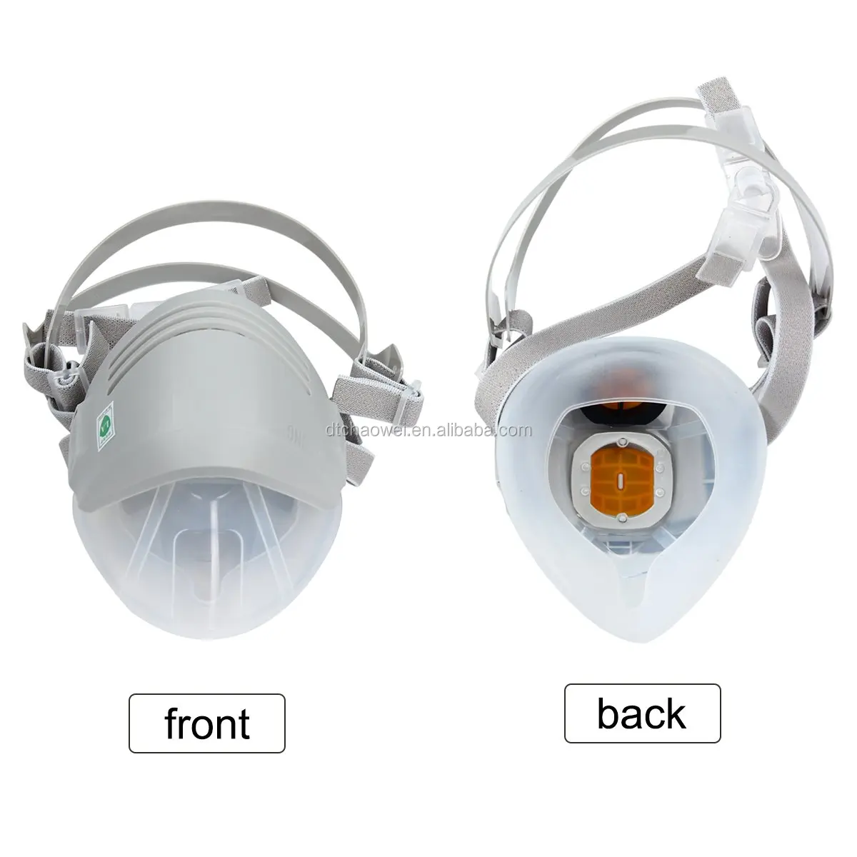 Fashionable Silicone Anti Pollen Smog Half Face Gas Mask - Buy Half ...