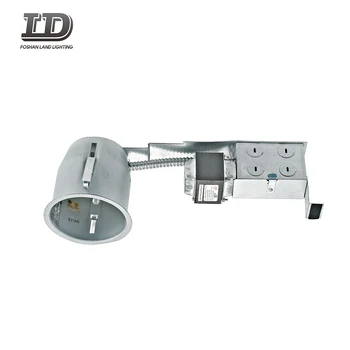 4 Inch Remodel Potlight Housing Non-ic Led Downlight Led Recessed Pot ...
