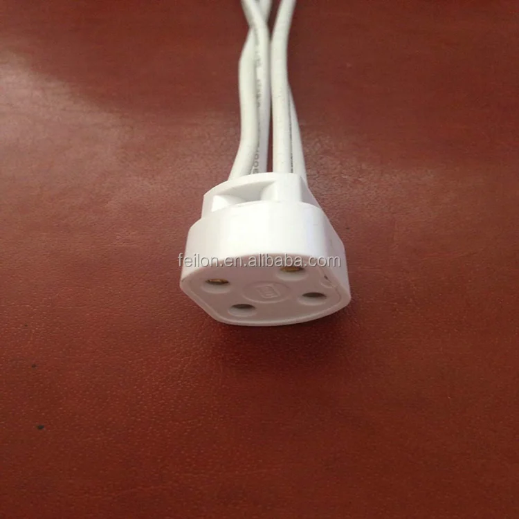 Uv Light Accessories - 4pins Lamp Socket with High Insulating Ceramic