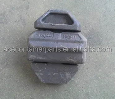 Steel Flat Rack Container with Twist Lock for 20ft 40ft