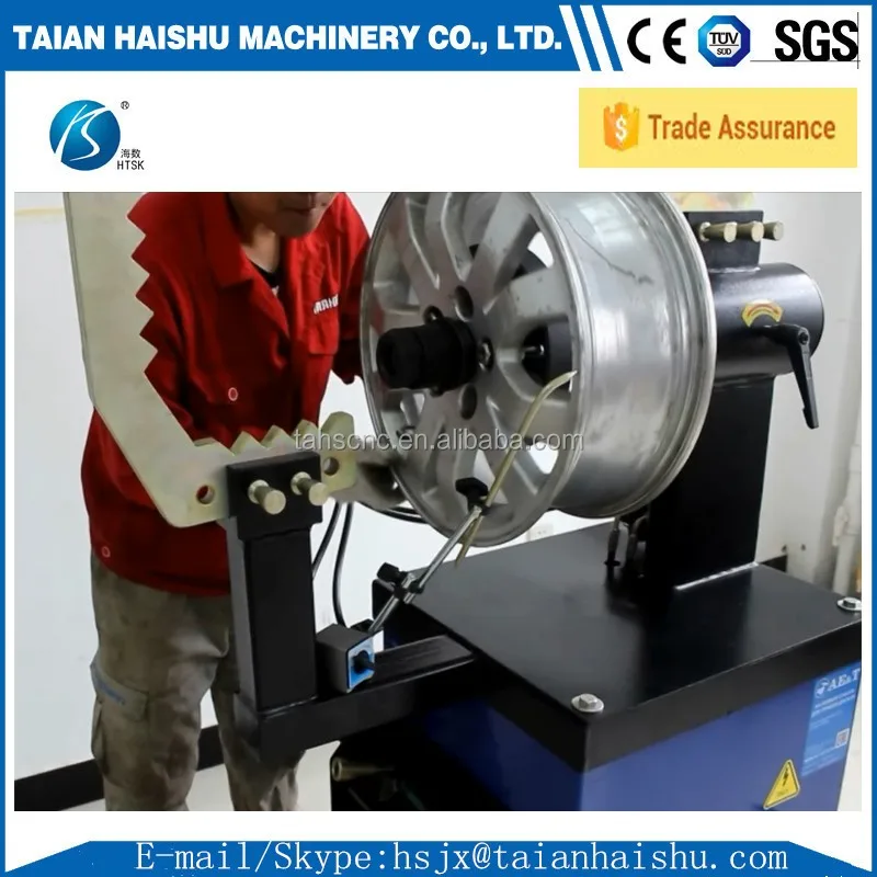 Alloy Wheel Repair Tools Rsm695 Automobile Rim Straightening Machine ...