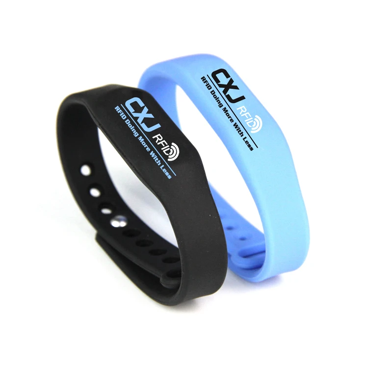 Waterproof NFC Silicone Bracelets for Cashless Payments