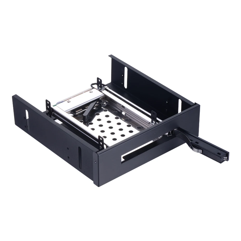 Unestech 2.5"single Bay Tray-less Caddy Tray Sata Internal Ssd Hdd ...