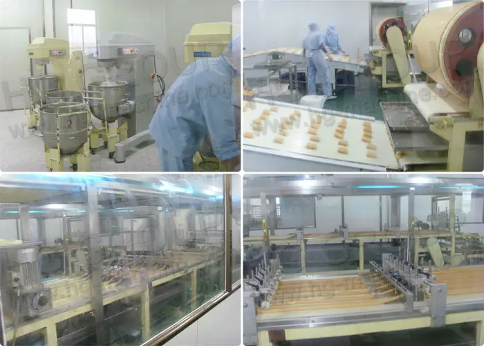 500kgs Automatic Layer Cake Production Line - HG-SSR6T