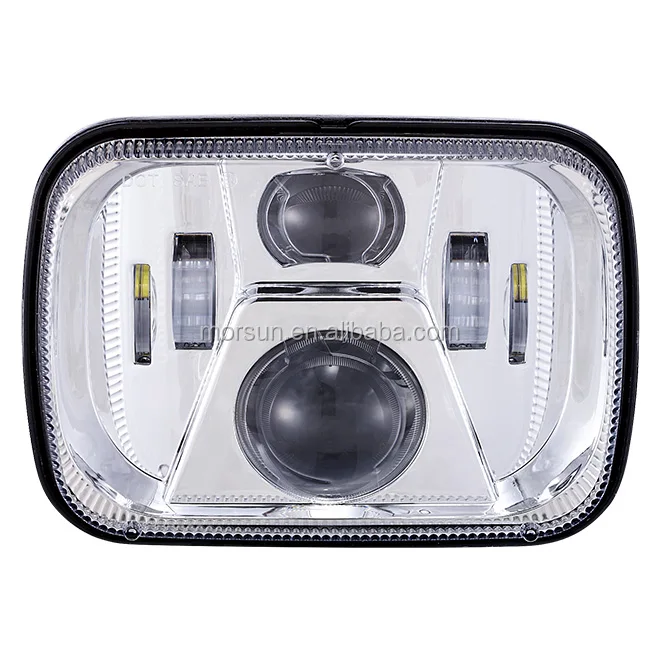 Sealed Beam Led Projector Headlight High/low 5x7" 7x6" Rectangular ...