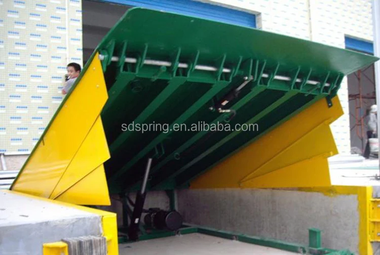 Stationary Loading Dock Leveler Dock Ramp Hydraulic Loading Bridge ...