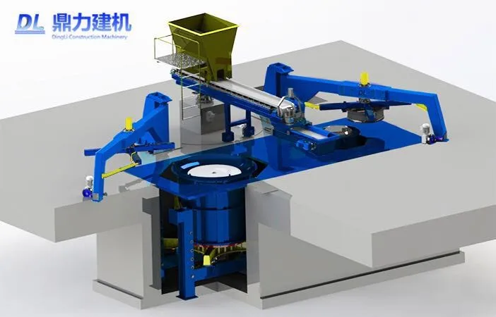 Precast Concrete Manhole Making Machine - Buy Automatic Wet Cast ...