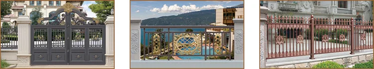 Aluminum / Steel Grills Fence Design - Buy Steel Grills Fence Design ...