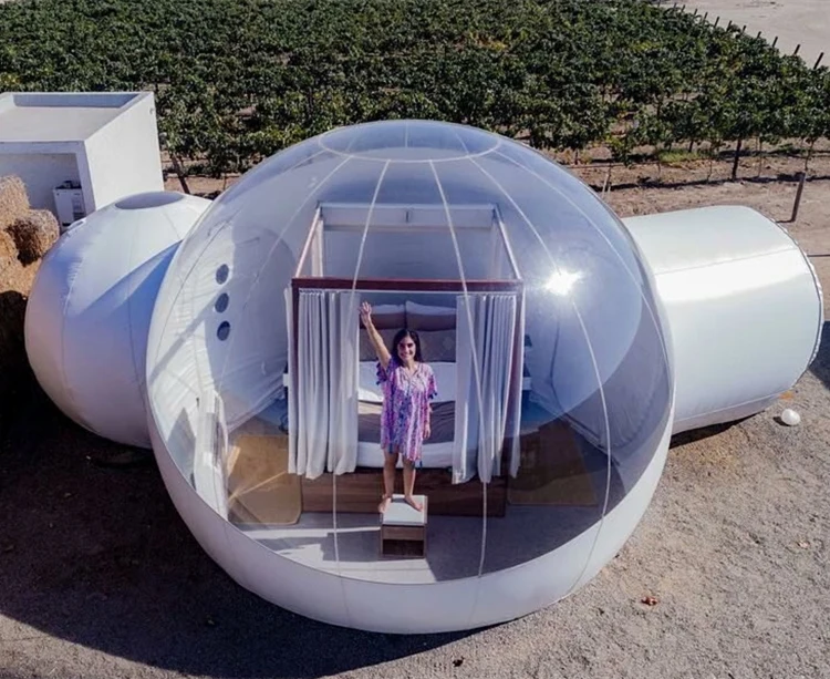Outdoor Transparent Inflatable House for Commercial Hotel
