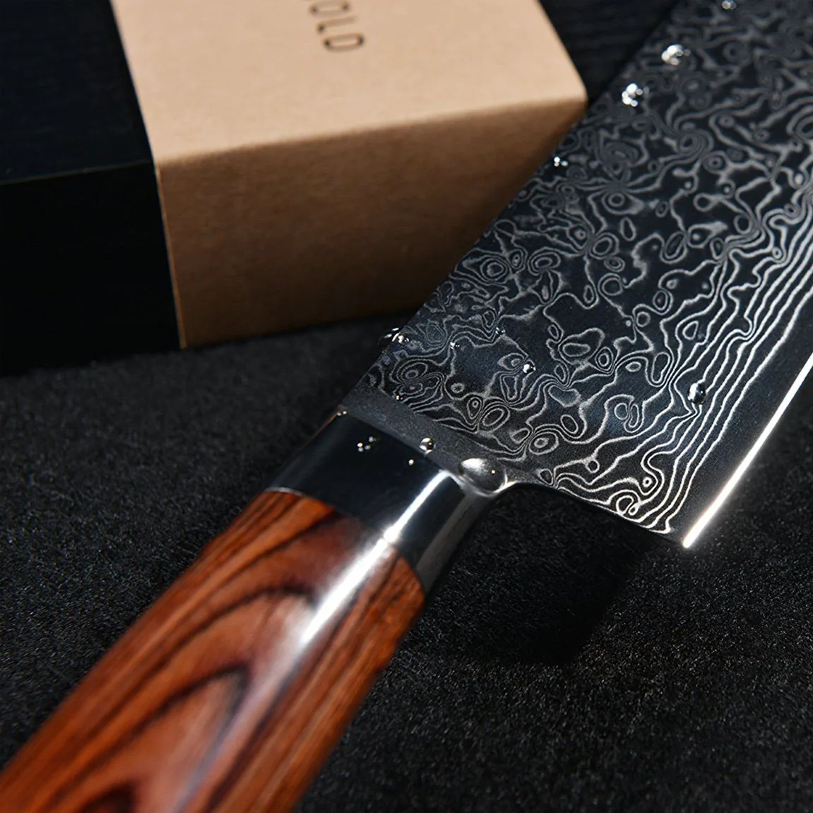 Professional 8-inch Damascus Steel Chef Knife With 67-layer Steel Blade ...