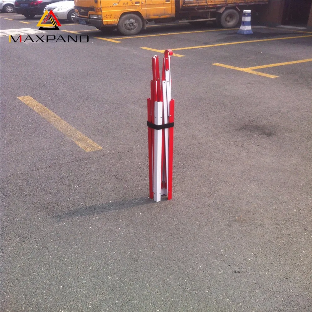 Maxpand Four Sides Metal Folding Square Manhole Protecting Construction ...