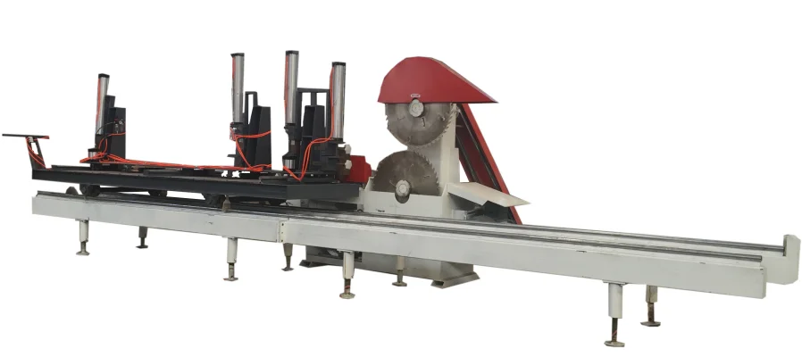 Electric Motor Log Cut Circular Sawmill with Carriage