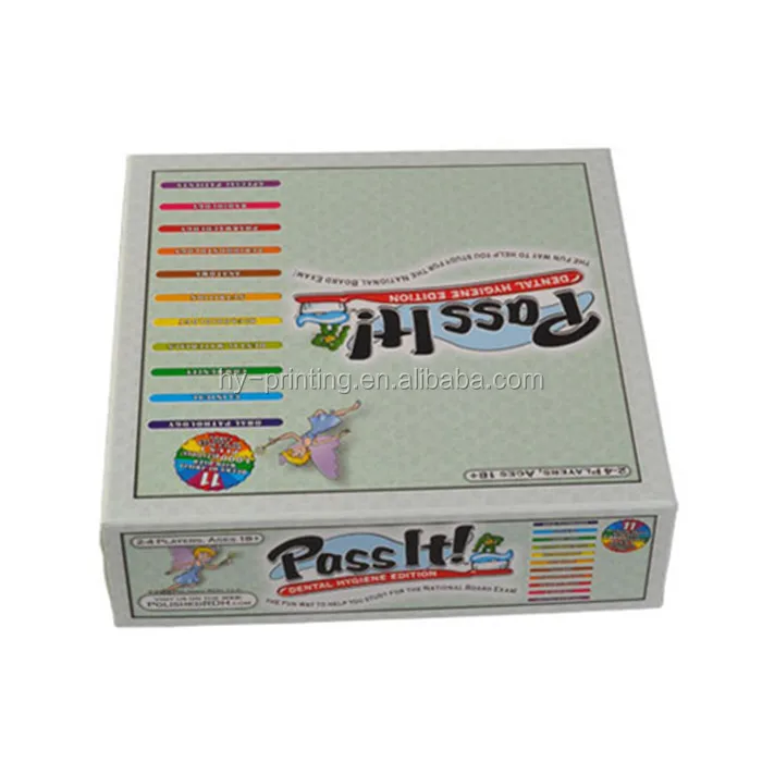 Custom Cardboard Board Game Boxes - Recyclable & Durable