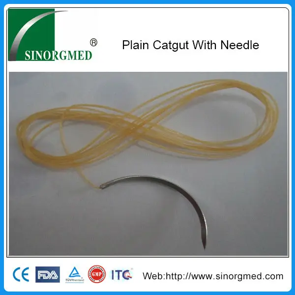 Chromic Catgut Absorbable Surgical Sutures/suture With Cheap Price ...