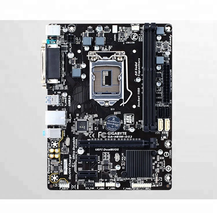 Placa Base Para Gigabyte Ga-h81m-ds2 - Buy Ga-h81m-ds2... Ga-h81m-s1 ...