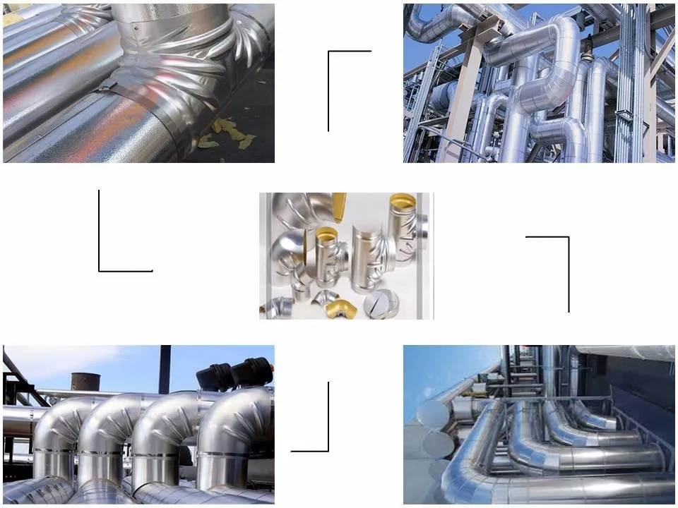 Aluminum Pipe Fitting Cladding 90 Degree Elbow Insulation - Buy ...