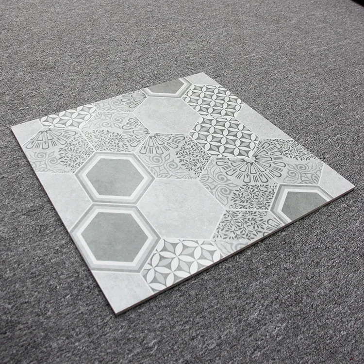 Hexagon Porcelain Floor Tiles - Durable & Stylish