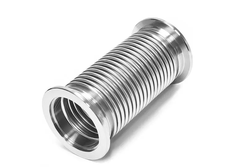 Stainless Steel Metal Flexible Expansion Compressible Vacuum Bellows ...