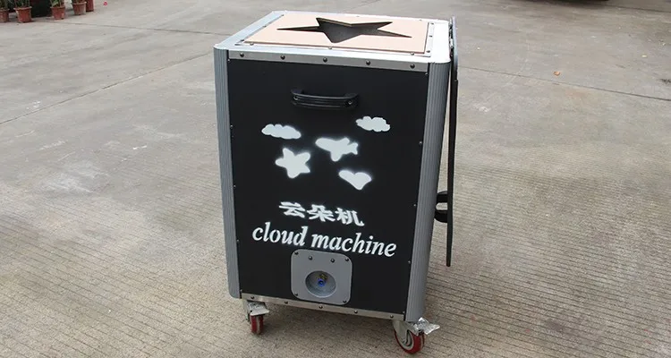 Different Shapes Cloud Making Machine Color Helium Foam Cloud Machine ...
