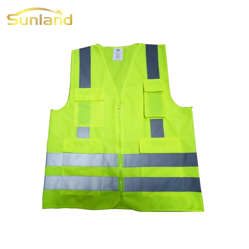 Unisex High Visibility Electrical Safety Airport Vest Jacket