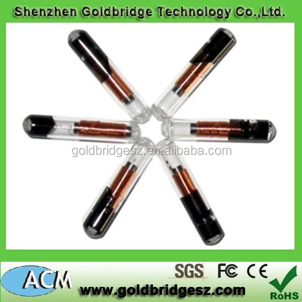 125khz 13.56mhz Nfc Rfid Microchip Capsule Glass Tag For Animal - Buy ...