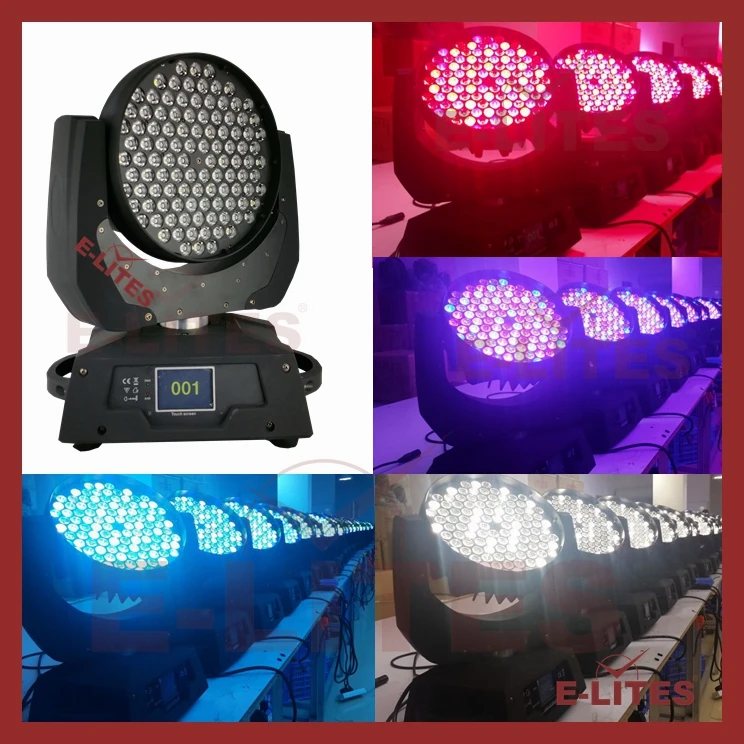Omega Clamps Moving Head Light - RGBW 108 Leds, 80000hrs