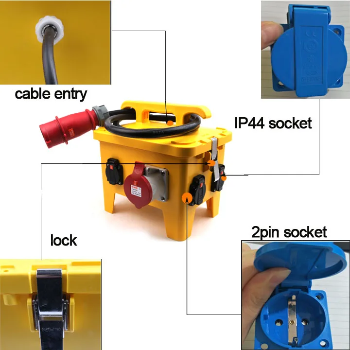 Indoor And Outdoor Portable Panel Temporary Power Mobile Switchboards ...