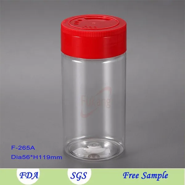 120g Chilli Black Pepper Storage - Sustainable Plastic Jars