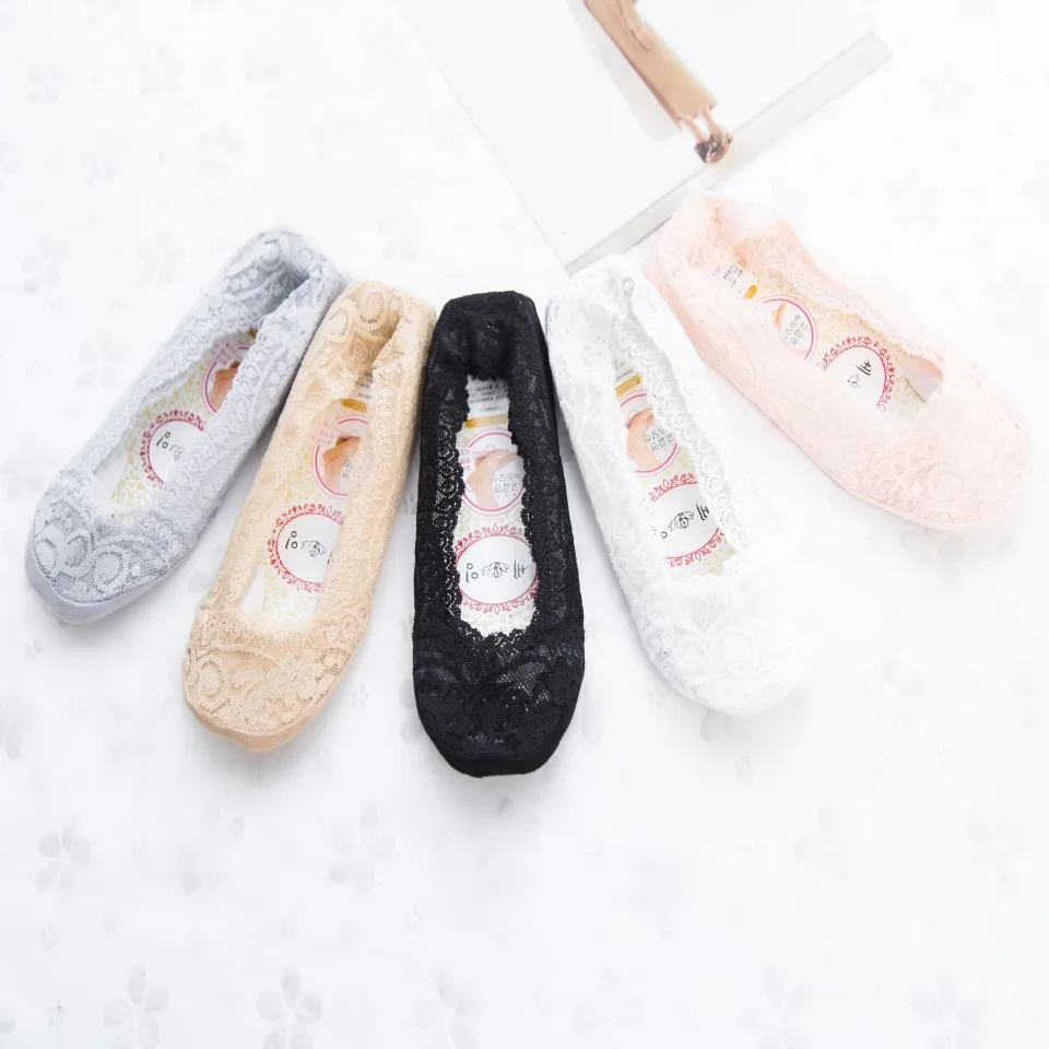 Fancy Lace Socks Womens Lace Cooling Gel Boat Socks Low Cut - Buy Socks ...