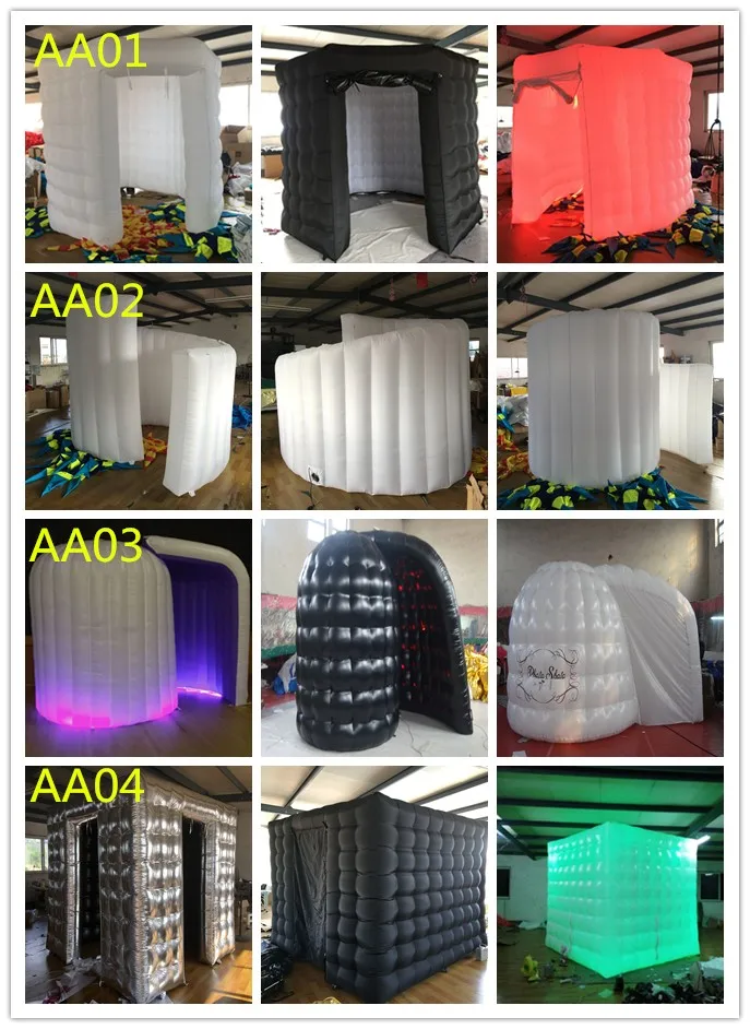 Customized Color Inflatable Wall Air Blown Curve Wall For Shop ...
