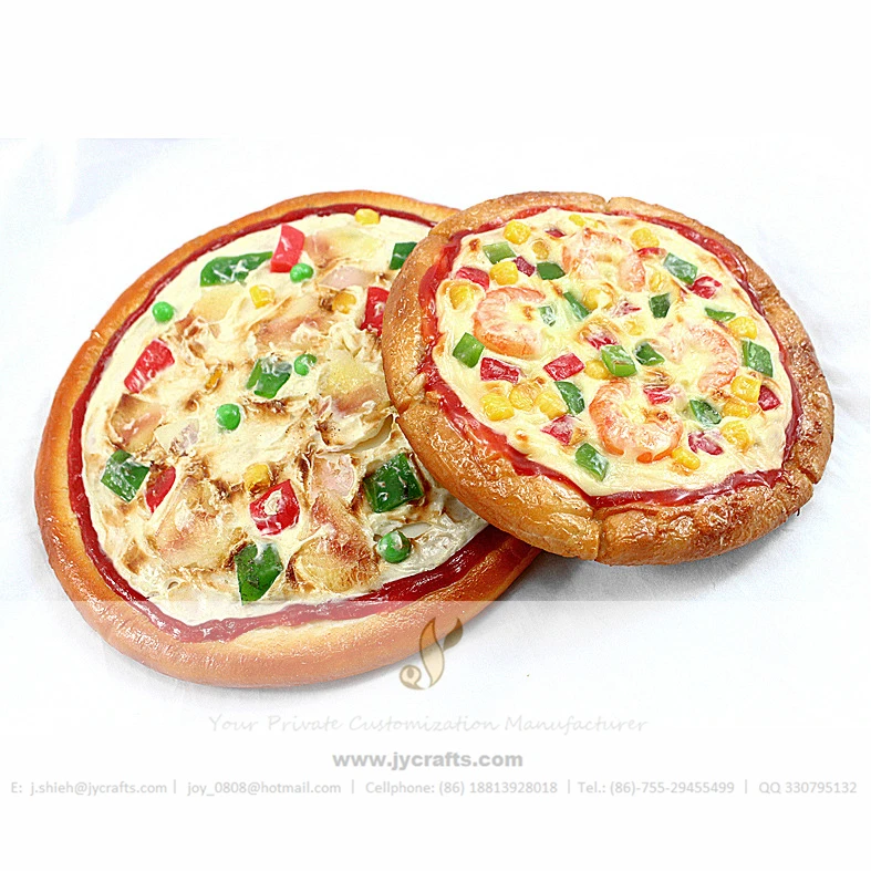 Oem Factory Pretend Food Display Realistic Plastic Fake Pizza - Buy ...