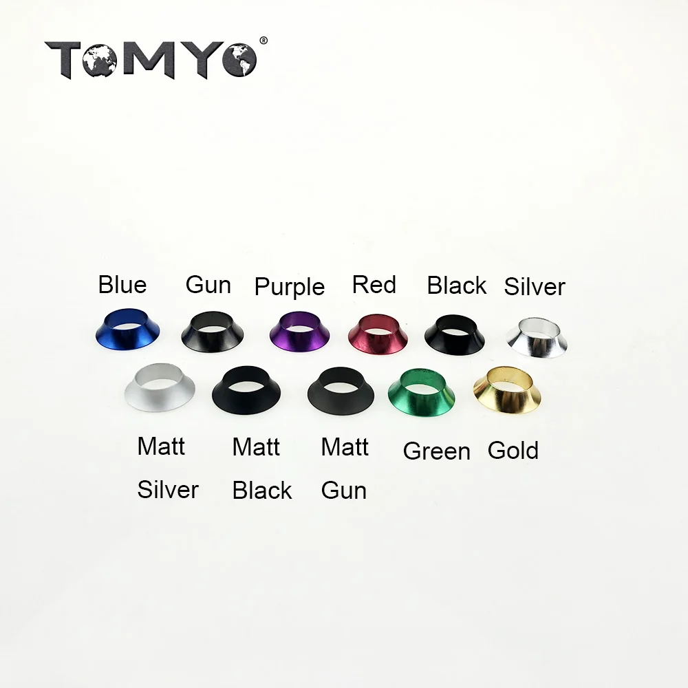 Tomyo Swooped Aluminum Winding Checks for Fishing Rods