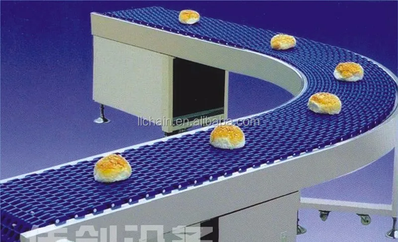 Polypropylene Sideflexing Modular Belt Modular Belt For Spiral Conveyor ...