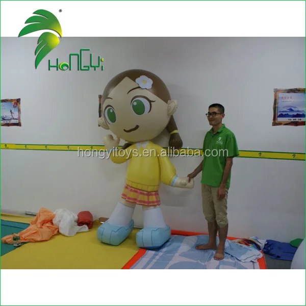 Naive Lovely Inflatable Anime Girl for Advertisements