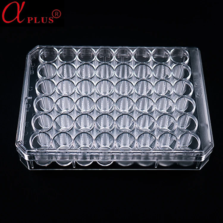 Lab Supplies Disposable Plastic 96 Wells Tissue Cell Culture Plate ...