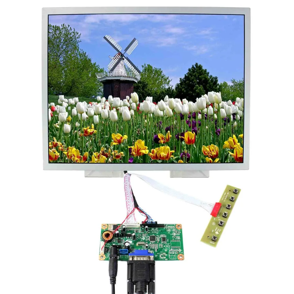 Lvds To Ttl Converter Board 20pin Lvds Fit To At050tn22 At056tn52 Hcr ...