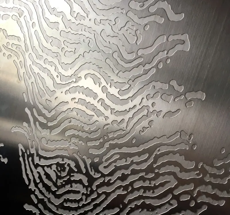 Deco Art Etched Stainless Steel Sheet/aluminium Sheet/metal Sheet ...