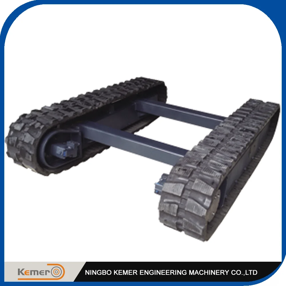 Free Shipping Manufacturer Customized Rubber Crawler Track System - Buy ...