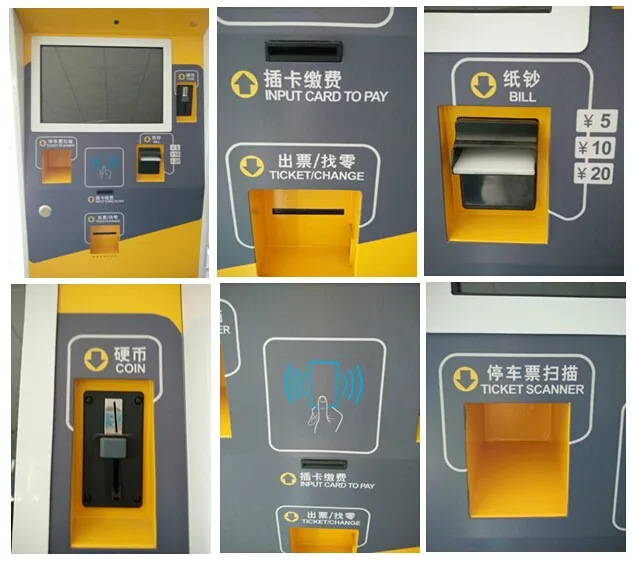 Automatic Parking Pay Station For Parking Lot - Buy Automatic Parking ...